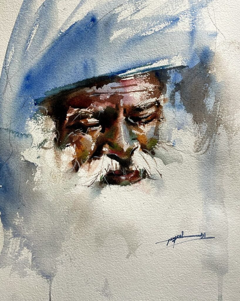 Jugal Sarkar - emerging portrait artist of India is making art that ...